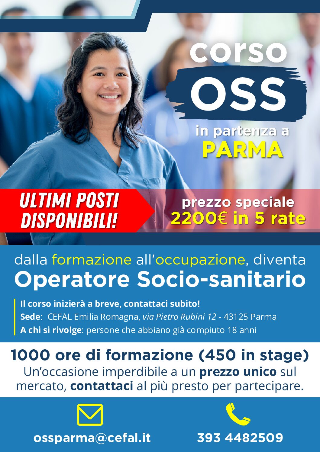 OSS - Operatore Socio Sanitario a Parma | CIOFS-FP/ER